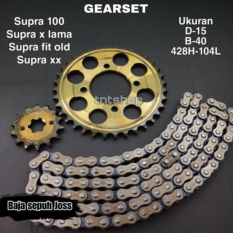 Jual Gearset Supra x Lama Supra fit old Grand Supra xx Baja sepuh Joss ...