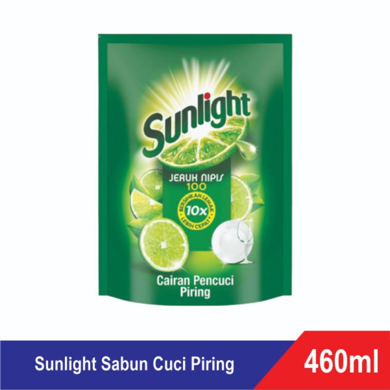 Jual Sunlight Sabun Cuci Piring Jeruk Nipis 460ml | Shopee Indonesia