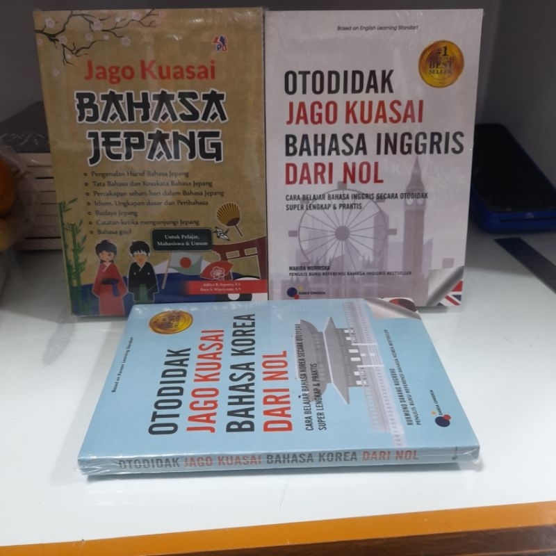 Jual Paket 3 buku jago kuasai bahasa jepang, otodidak jago kuasai ... Jual Paket 3 buku jago kuasai bahasa jepang, otodidak jago kuasai ...