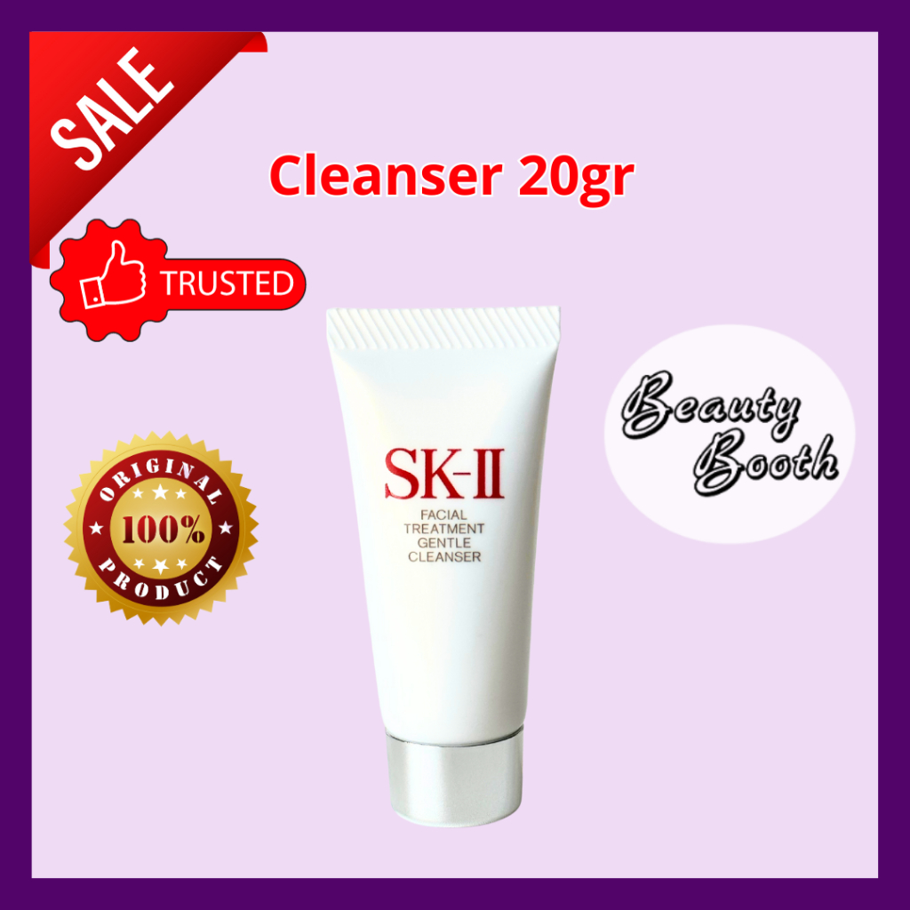 Jual SK-II SKII SK2 Facial Treatment Gentle Cleanser 20gr - Beauty Booth Beautybooth | Shopee ...