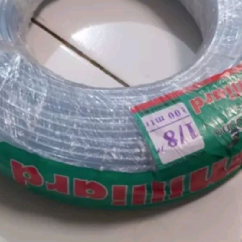 Jual Selang Air Transparan Milliard 1/8 Inch (100 Meter) | Shopee Indonesia