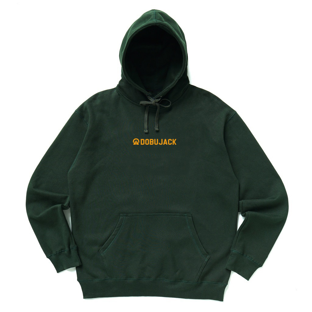 Jual Dobujack Little Logo Green Hoodie | Shopee Indonesia