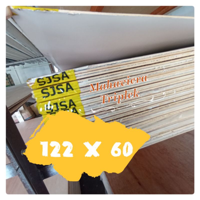 Jual Triplek Melamin Putih Glosy Cap Kunci 122 cm x 60 cm | Shopee ...