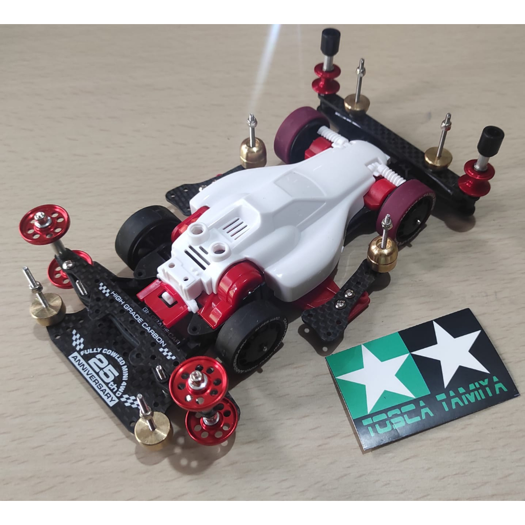 Jual Tamiya Side Damper Class Chasis Super 2 Carbon Original ( siap ...