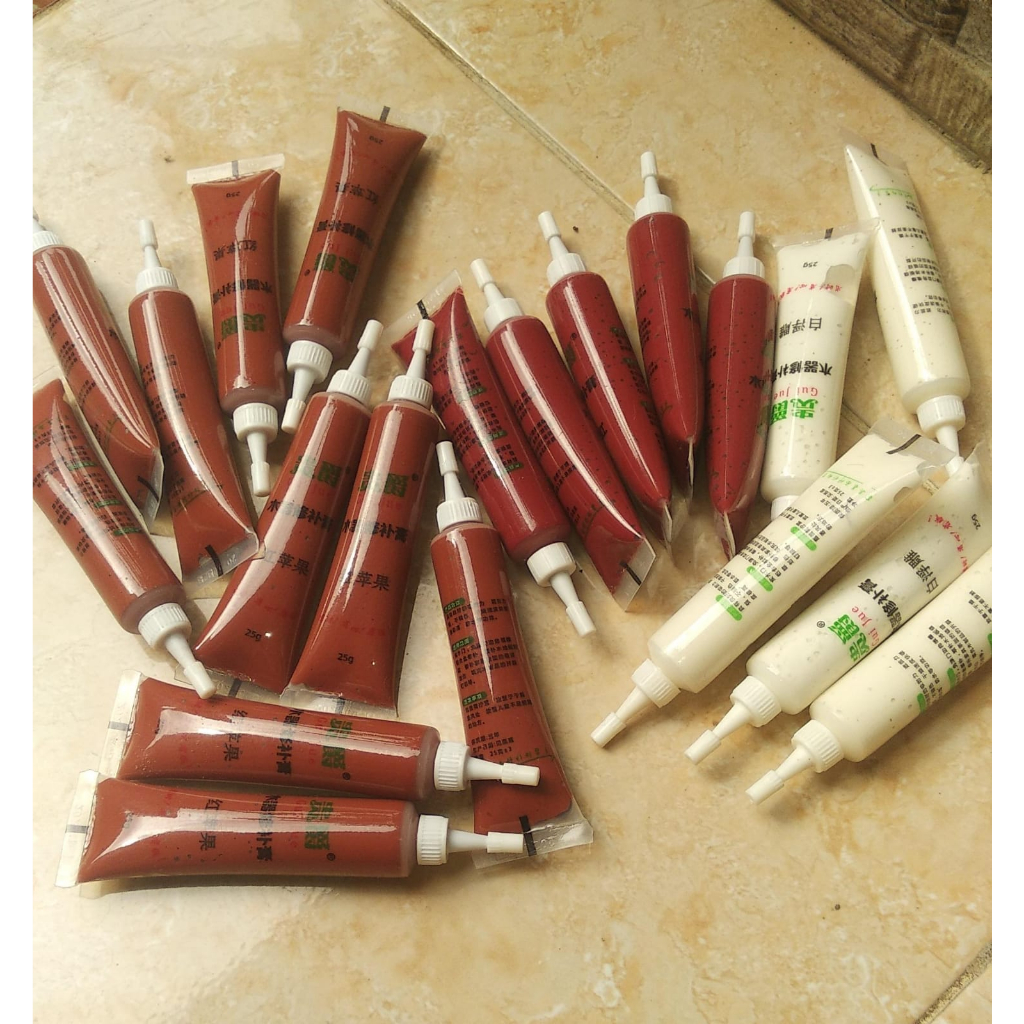 Jual Dempul kayu/Dempul Tusir HPL/Krim resin penambal furnitur ...