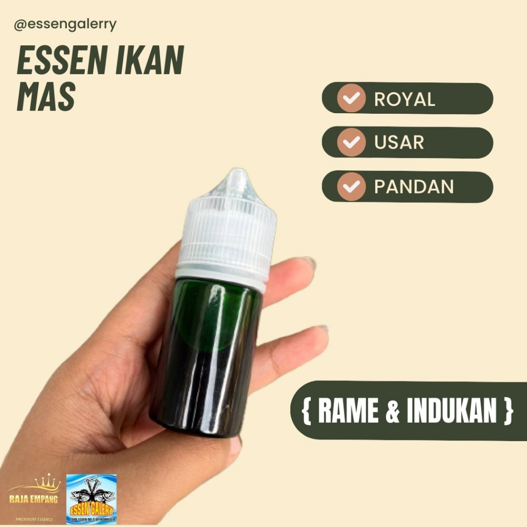 Jual Royal Essen Premium Ikan Mas Paling Bagus Segala Umpan,Essen Ikan ...