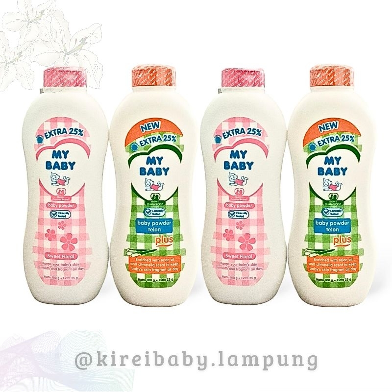 Jual My Baby Powder 100g+25g | Shopee Indonesia