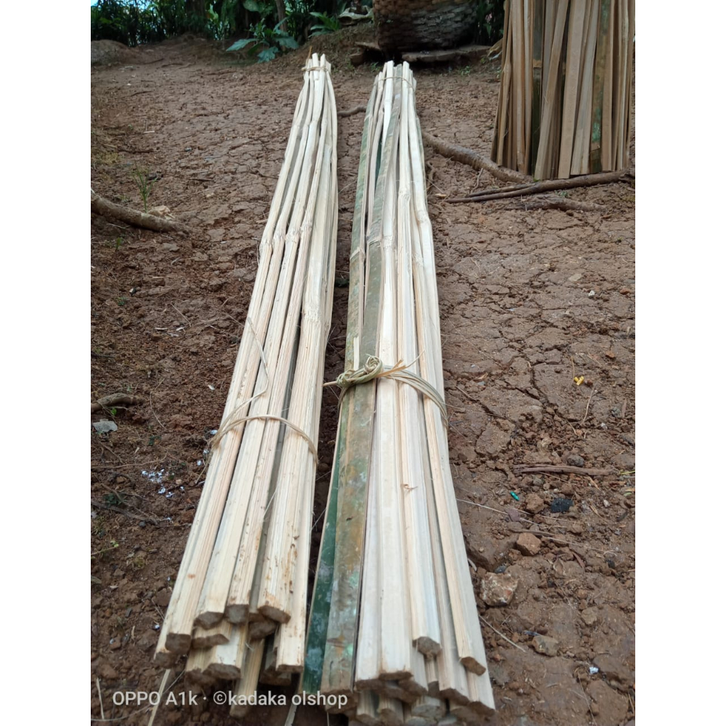 Jual bambu ajir penyangga tanaman 3 meter bambu bilah turus tiang ...