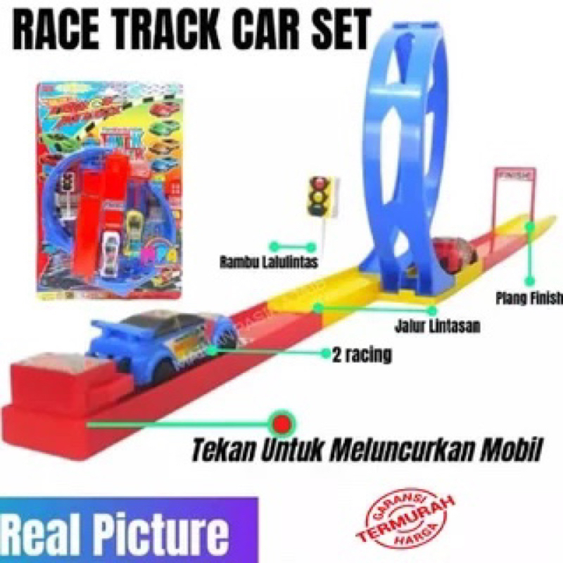 Jual (BISA COD) MAINAN ANAK HKR RACE TRACK KING / Mainan Race Track ...