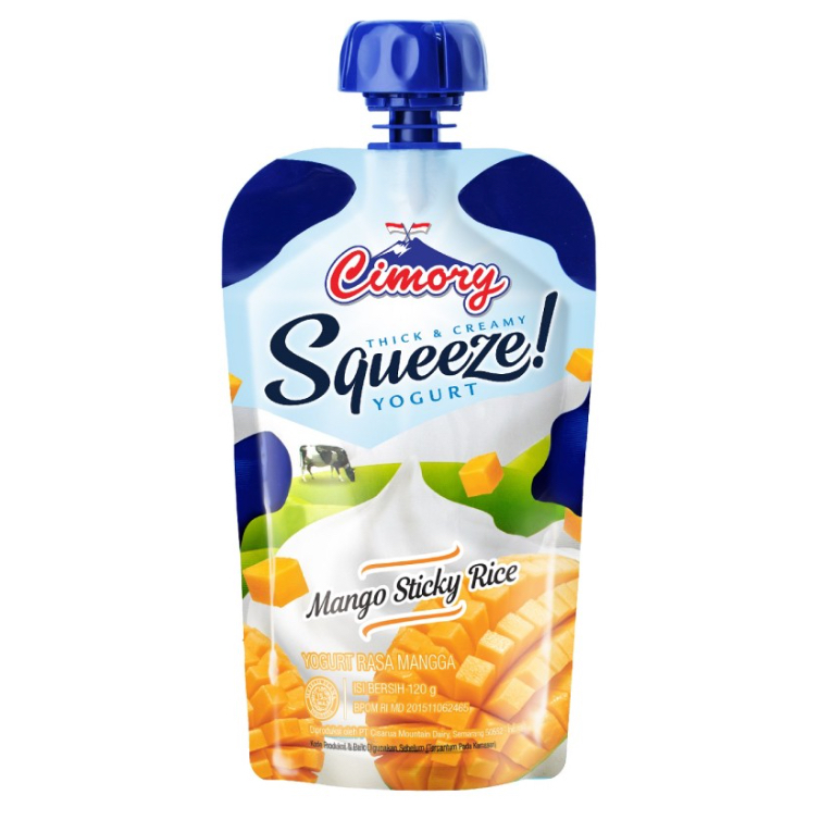 Jual CIMORY YOGURT SQUEEZE 120ML | Shopee Indonesia