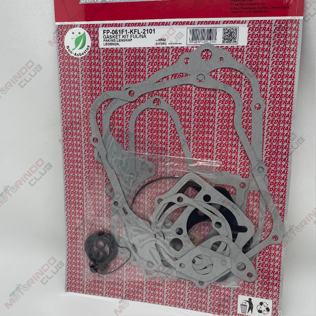 Jual Gasket Kit Full Set / Paking Lengkap HONDA LEGENDA ; SUPRA FIT - FEDERAL ( FP-061F1-KFL ...