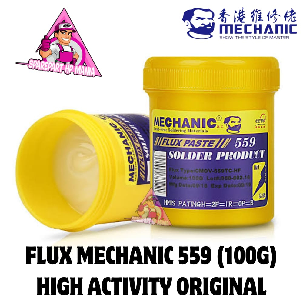 Jual FLUX MECHANIC 559 HIGH ACTIVITYV PASTA SOLDER ORIGINAL | Shopee Indonesia