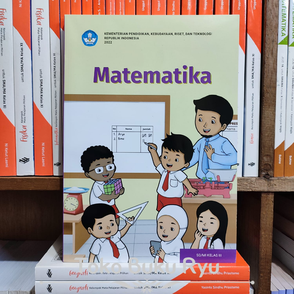 Jual Buku Matematika Kelas 3 SD Kurikulum Merdeka Diknas | Shopee Indonesia