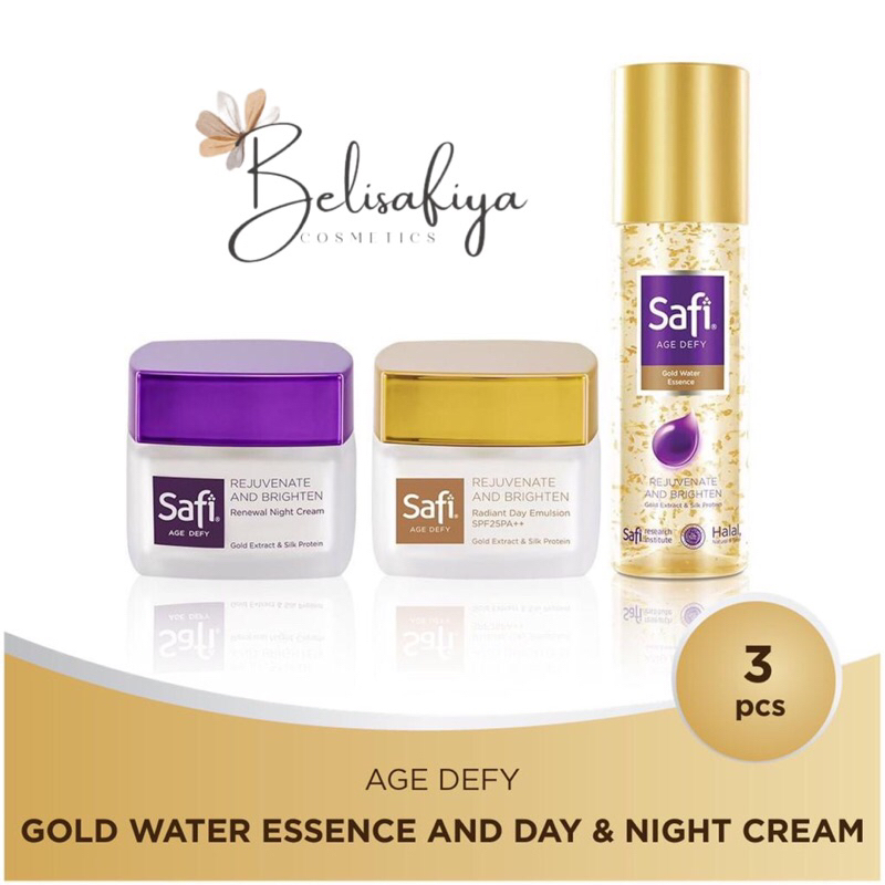 Jual Safi Age Defy Moisturizer Package isi 3 pcs | Shopee Indonesia