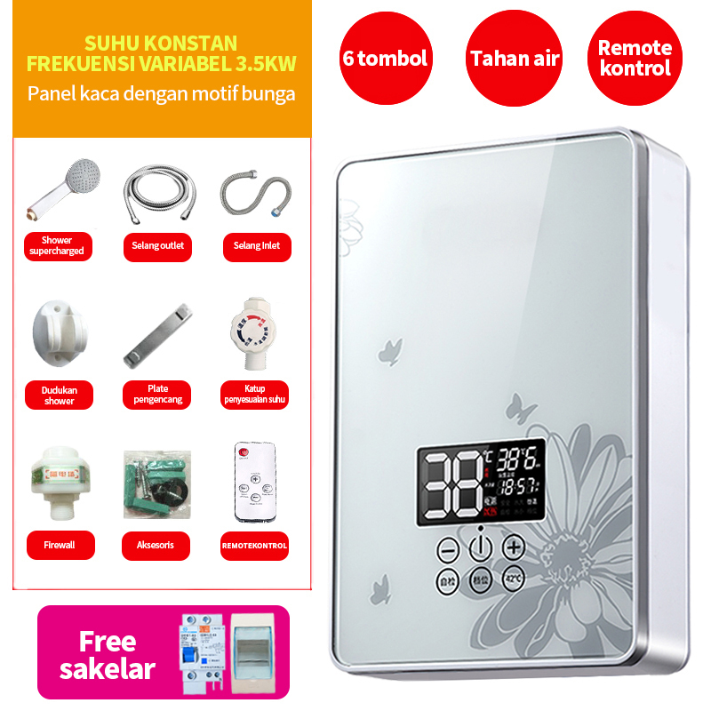 Jual BLUE SKY Pemanas air listrik instan yang dipasang di dinding/Water ...