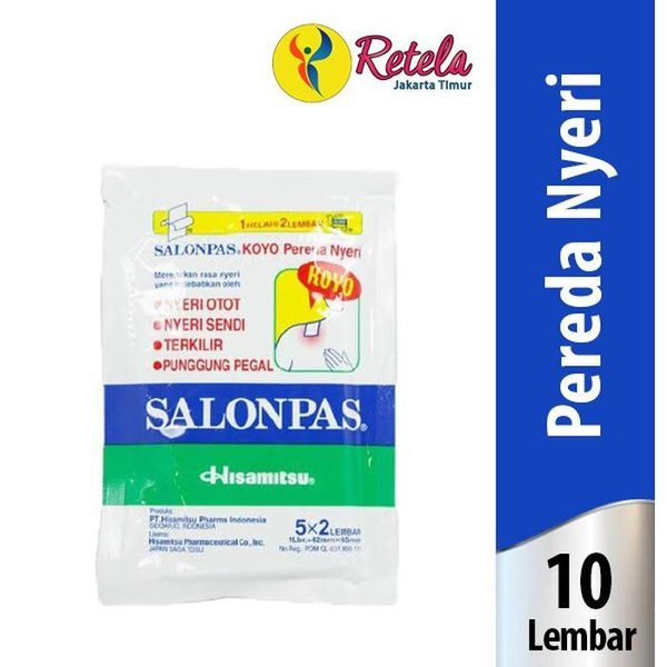 Jual Koyo Salonpas Super Biru 2 X 5 (1 Sachet Isi 10 Lembar) | Shopee ...