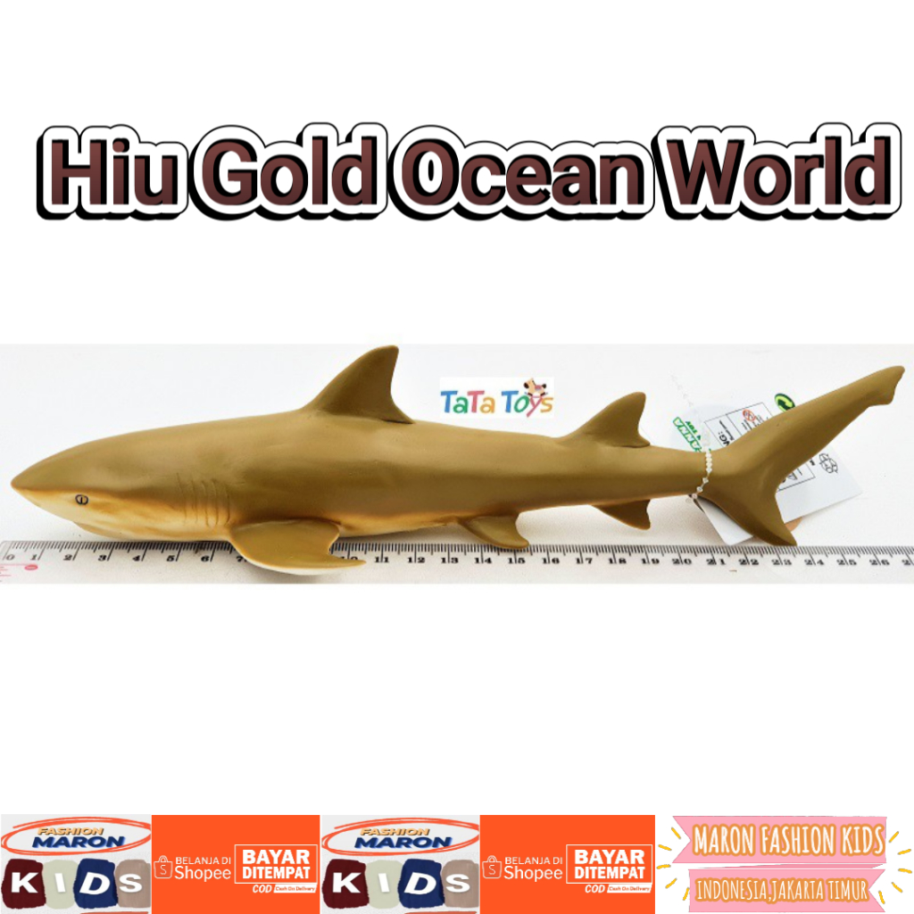 Jual Mainan Anak New Canna Mainan Edukasi Lemon Shark - FIGUR HIU ...