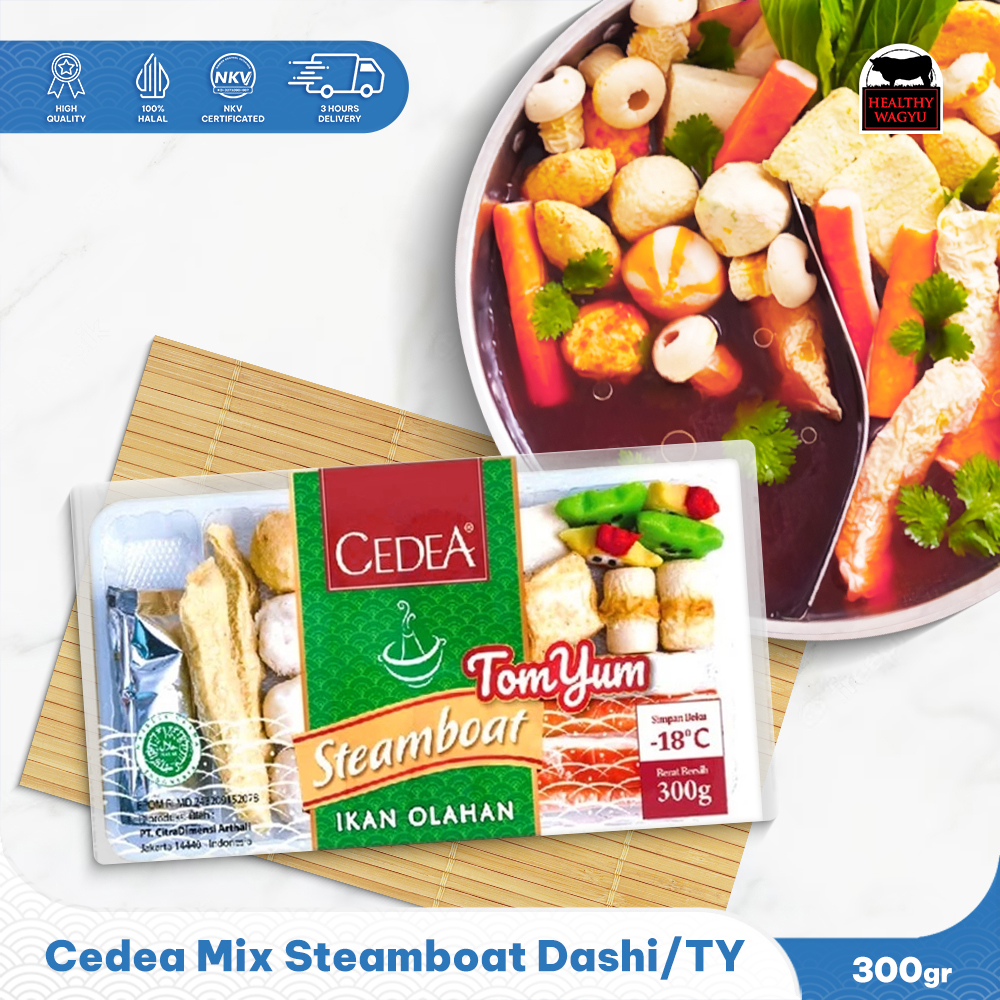 Jual Cedea Mix Steamboat Shabu Shabu Frozen Food (300gr) HealthyWagyu ...