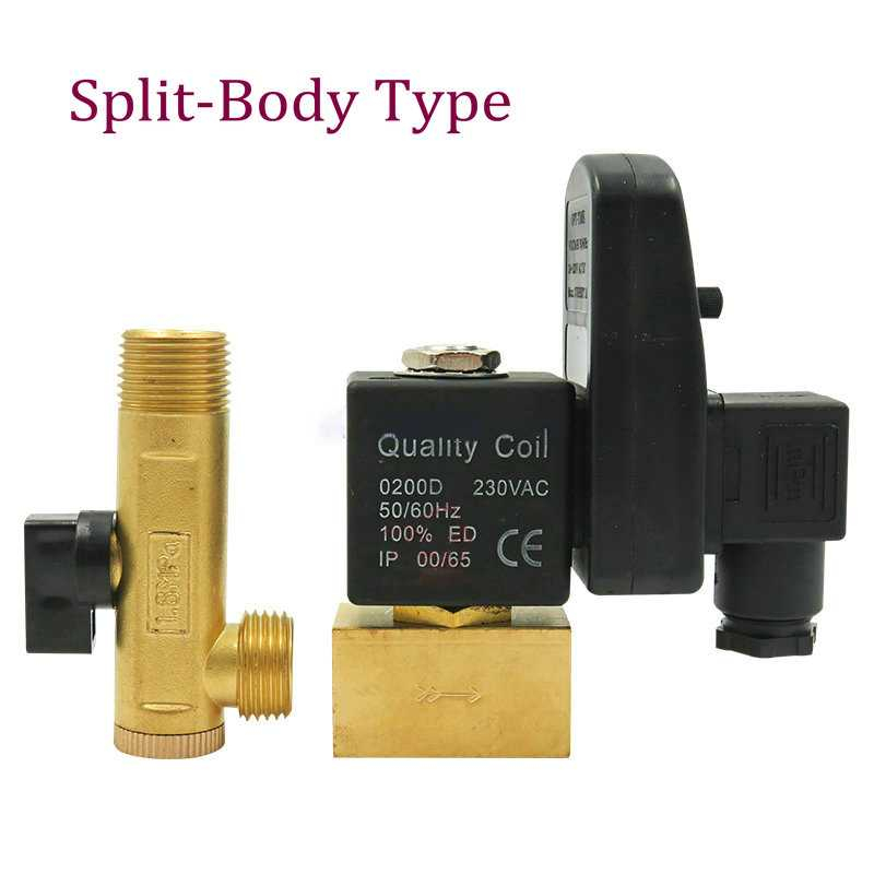Jual Electric Solenoid Timer Auto Water Valve 1/2 Inch 16Bar 230VAC ...