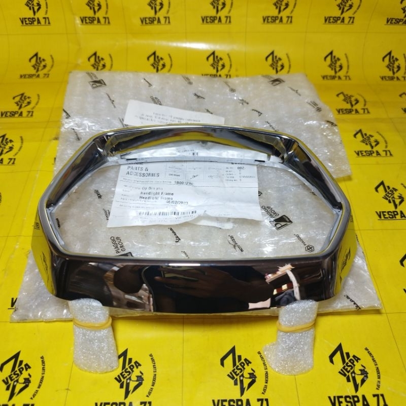Jual List Frame Headlamp Sprint / List Lampu Depan Vespa Matic Sprint ...