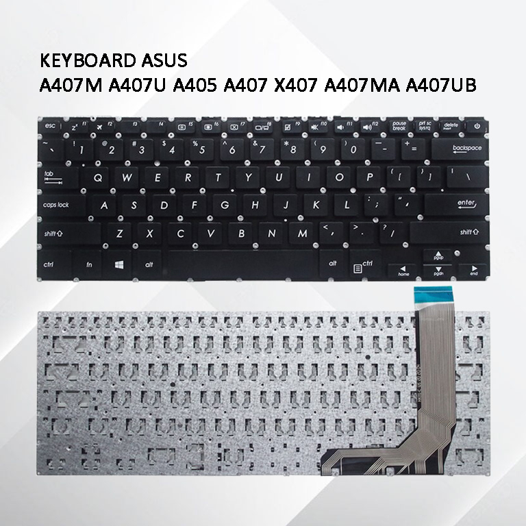 Jual KEYBOARD ASUS A407M A407U A405 A407 X407 A407MA A407UB | Shopee ...
