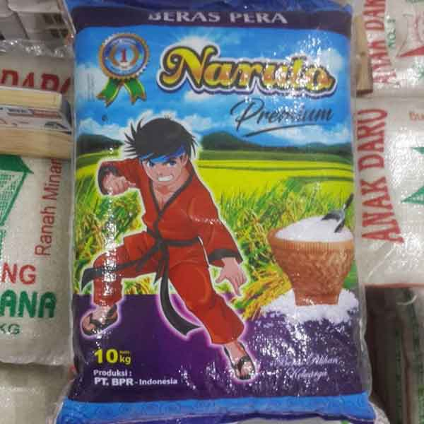Jual BERAS NARUTO PREMIUM/BIRU 10 KG | Shopee Indonesia