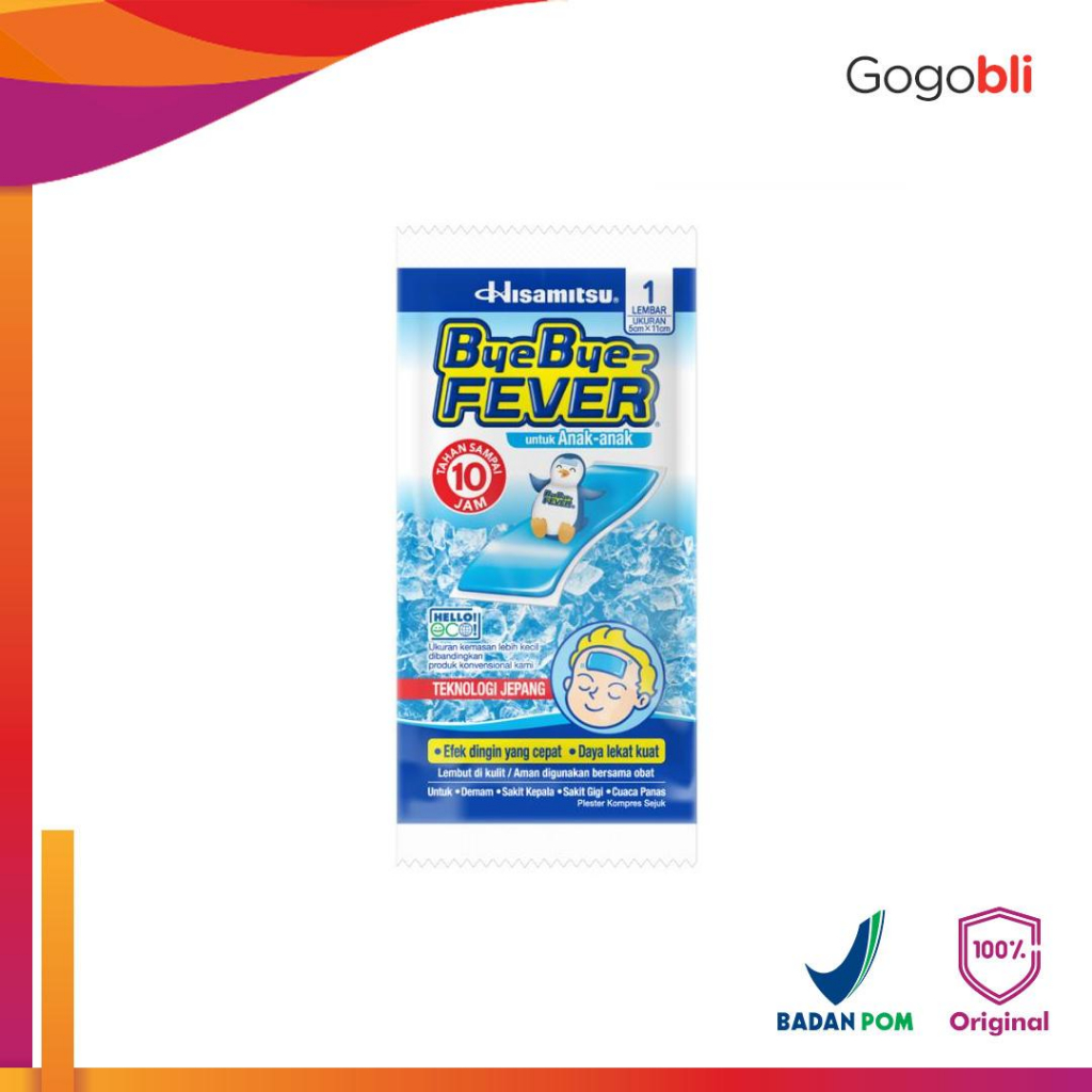 Jual Hisamitsu Bye Bye Fever for Children Sachet | Shopee Indonesia