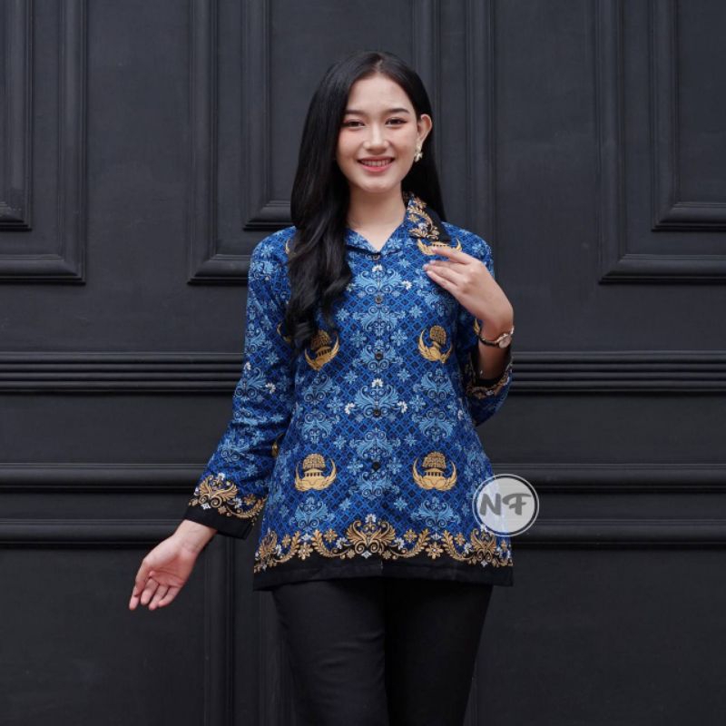 Jual Seragam Guru Kopri / Baju dinas /baju guru kemeja Blouse Seragaman ...