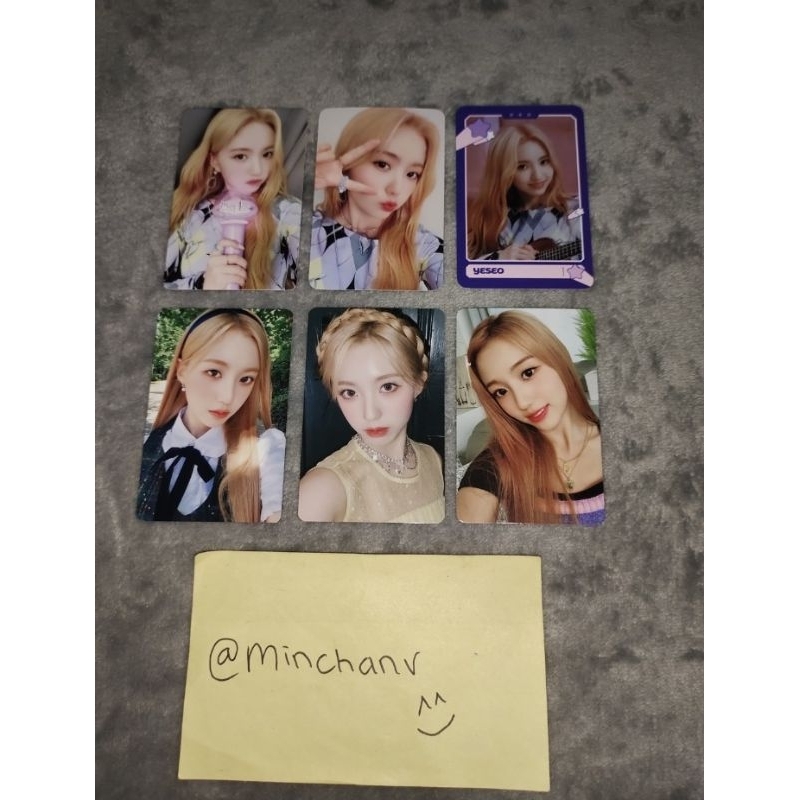 Jual PHOTOCARD OFFICIAL YESEO KEP1ER KEP1ANET MD LIGHTSTICK T SHIRT LANYARD KEP1IAN 1st ...