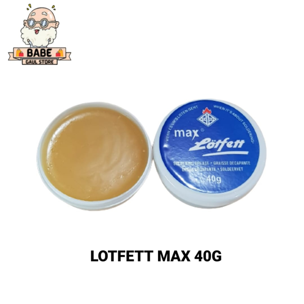 Jual PASTA SOLDER LOTFETT MAX 40 GRAM PASTE SOLDERING LOTFET | Shopee ...
