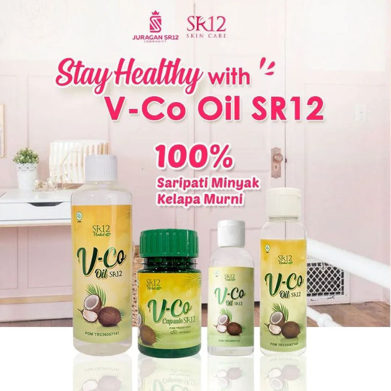 Jual VCO OIL SR12 VICO VIRGIN COCONUT OIL 60 100 250 ml Kapsul MINYAK ...