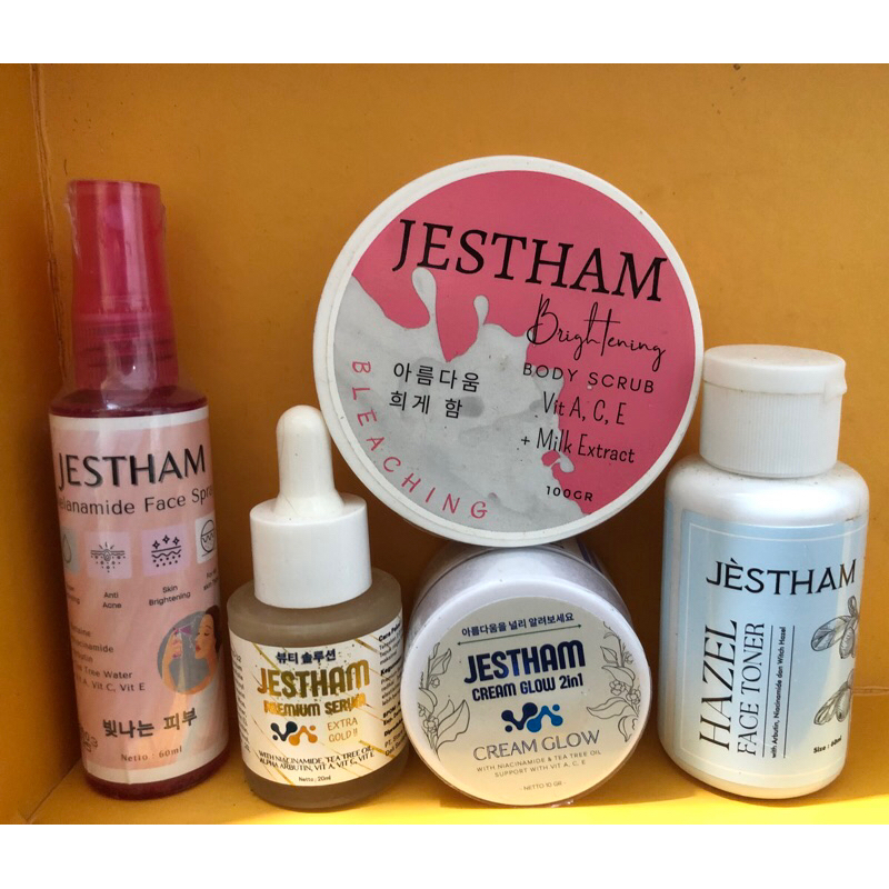 Jual (SIAP KIRIM) PAKET LENGKAP BRITHENING SERIES JESTHAM / JESTHAM ...