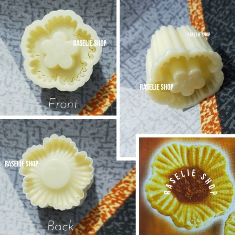 Jual Cetakan Kue Kering Bunga E Cookies Cutter Acuan Kue Semprit Jam ...