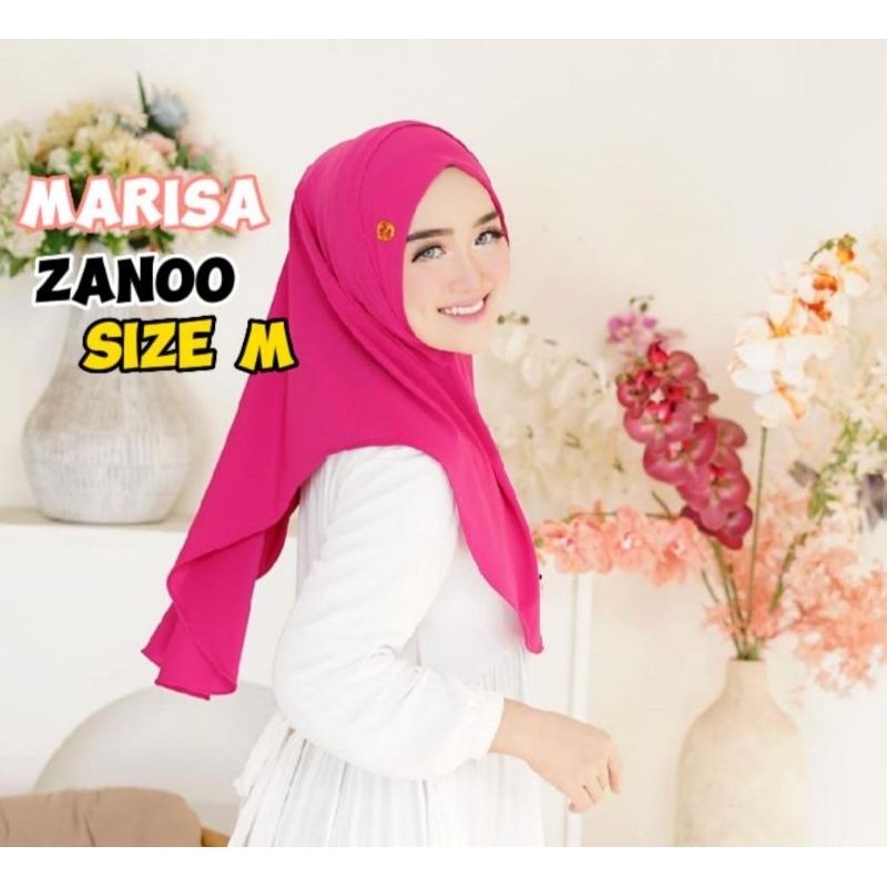 Jual MARISA M - Hijab instan daily bahan Jersey by ZanoO | Shopee Indonesia