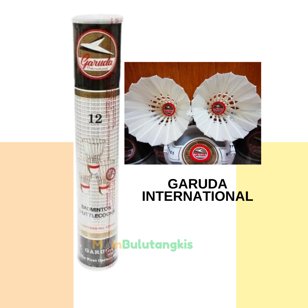 Jual Shuttlecock Badminton / Kok Bulutangkis Garuda International ...
