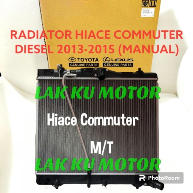 Jual RADIATOR ASSY TOYOTA HIACE COMMUTER TAHUN 2013-2016 | Shopee Indonesia