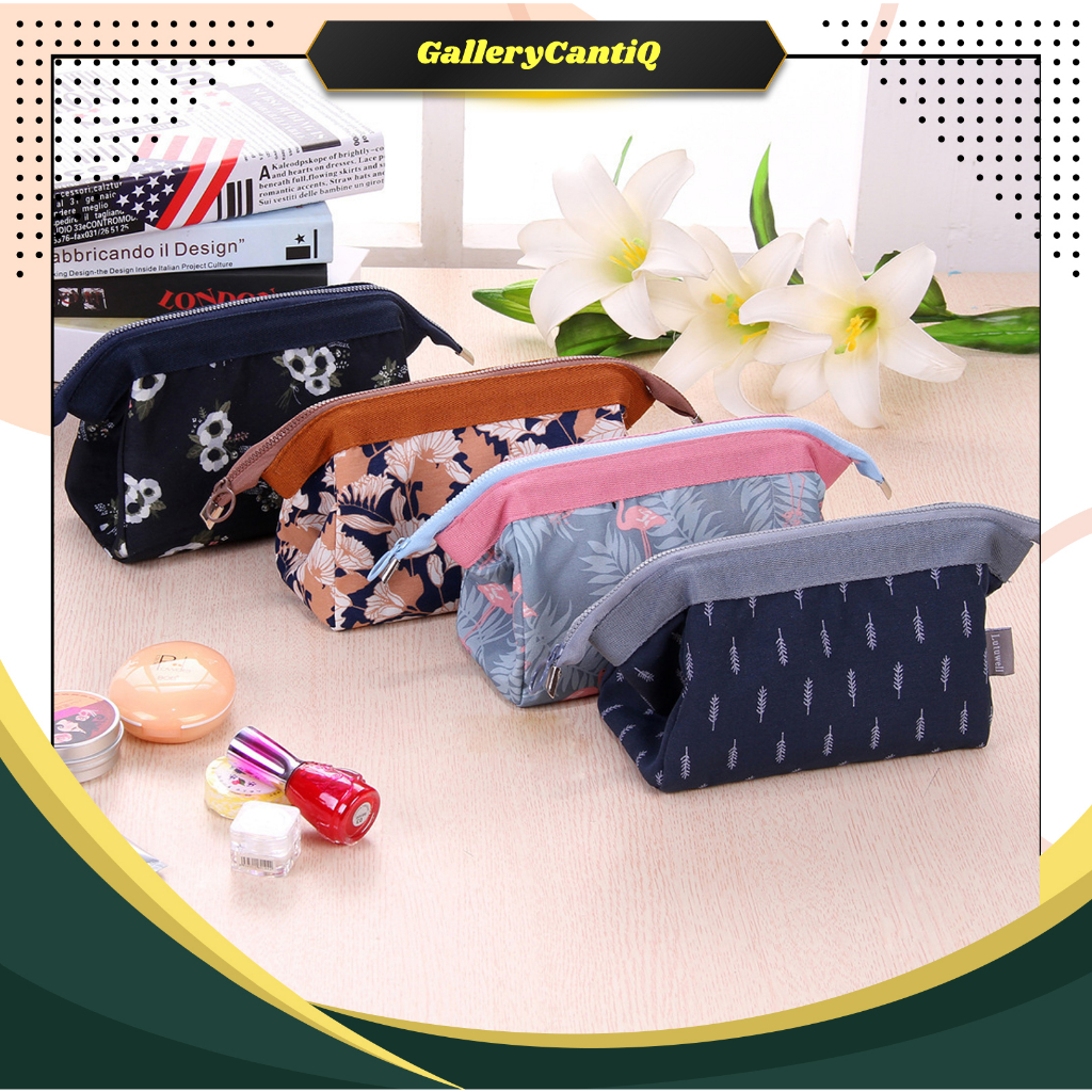 Jual GalleryCantiQ - Tas kosmetik Travel Pouch Bag Alat Kecantikan Make Up Serbaguna TK09 ...
