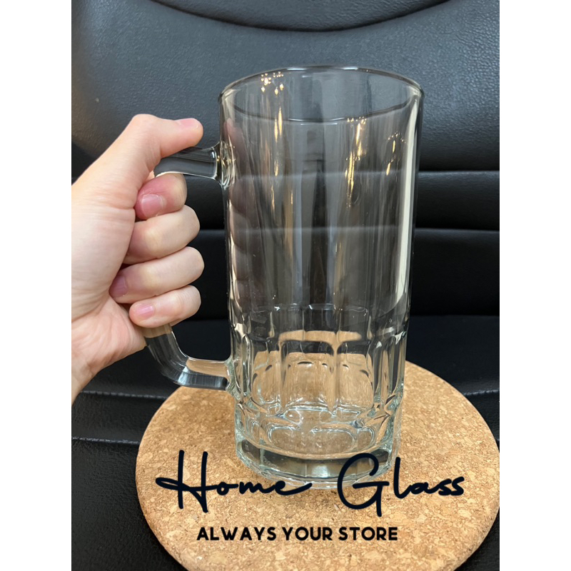 Jual Gelas Kaca Teh jumbo/gelas gagang jumbo/gelas bir jumbo/gelas jus jumbo/gelas depot jumbo ...