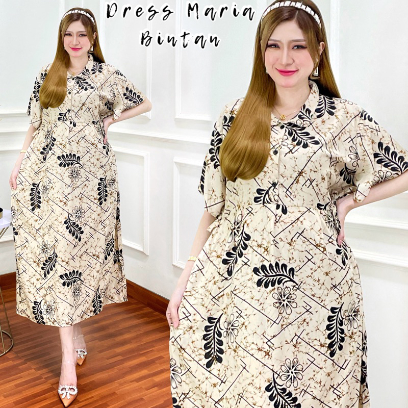Jual DASTER MARIA KERAH PANJANG SEMATA KAKI BUMIL BUSUI | Shopee Indonesia