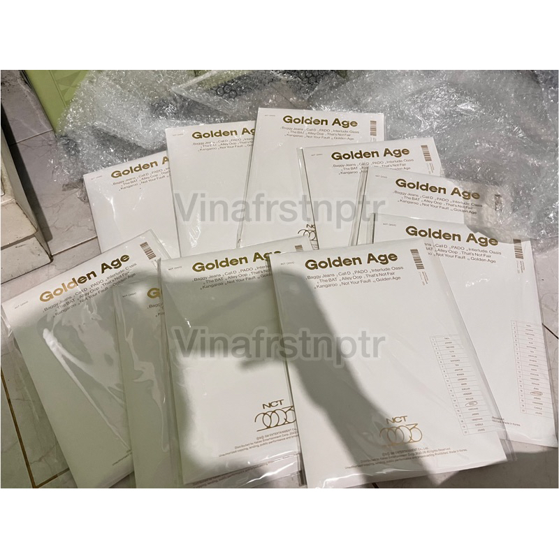 Jual Ready stock!! NCT 2023 4th album NCT U Dream 127 Golden Age sealed collecting archiving ver ...