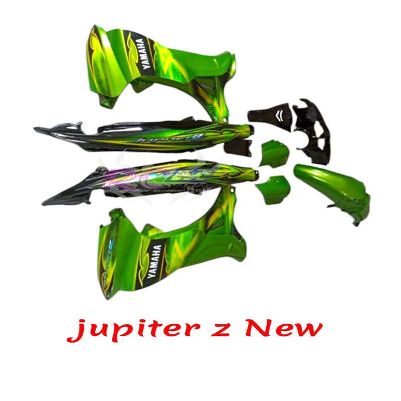 Jual Bodi set Yamaha Jupiter z new Burhan 2007 2008 2009 2010 warna ...
