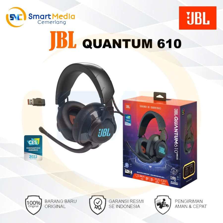 Jual JBL Quantum 610 Wireless Gaming Headsets | Shopee Indonesia