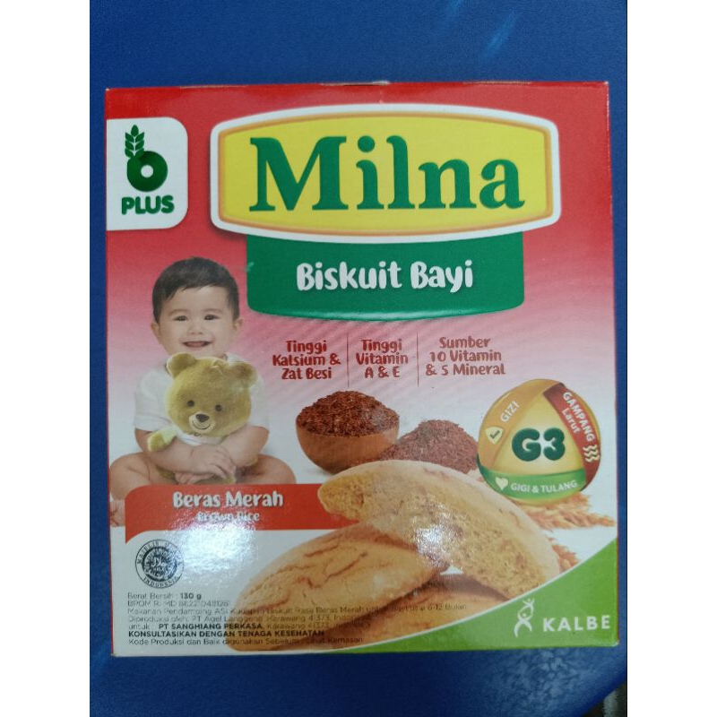 Jual MILNA - BISKUIT BAYI 6+ | Cemilan Snack Biskuit Anak Bayi MPASI ...