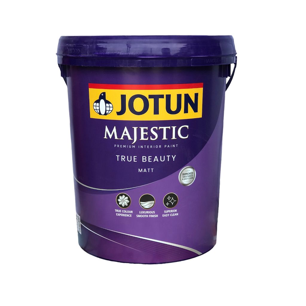 Jual Cat Tembok Interior Jotun Majestic True Beauty Matt 20 liter | Shopee Indonesia
