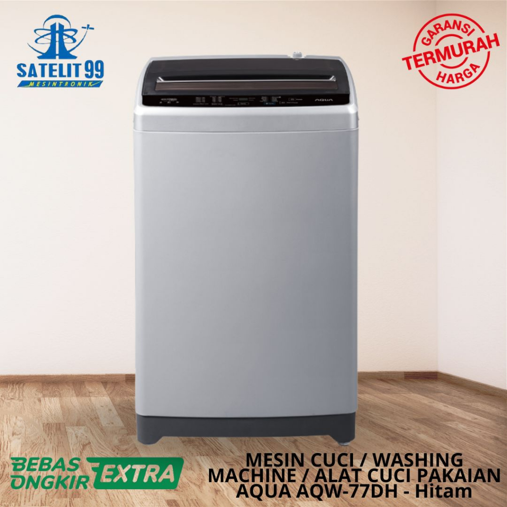 Jual MESIN CUCI / WASHING MACHINE / ALAT CUCI PAKAIAN AQUA AQW-77DH ...