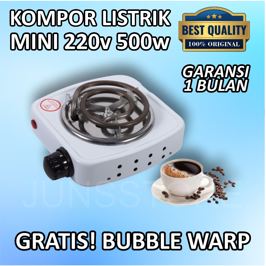 Jual KOMPOR LISTRIK MINI 500W EU PLUG / PEMANAS AIR ELEKTRIK MINI ...