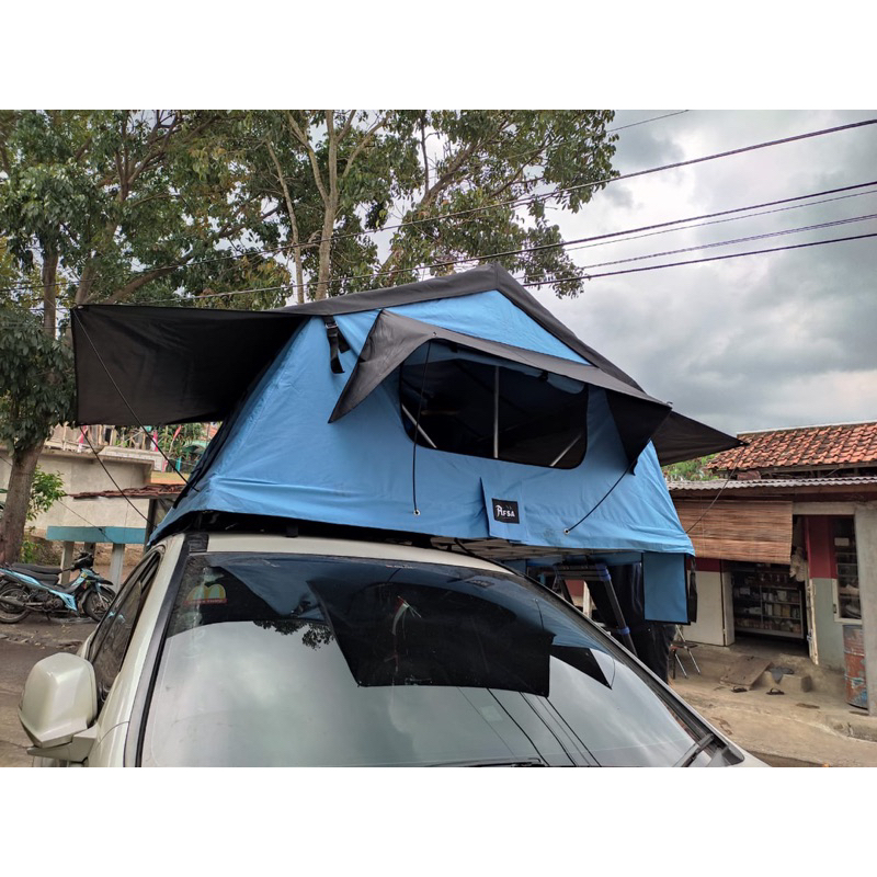 Jual Rooftent tenda atap mobil ukuran 220x120 premium | Shopee Indonesia