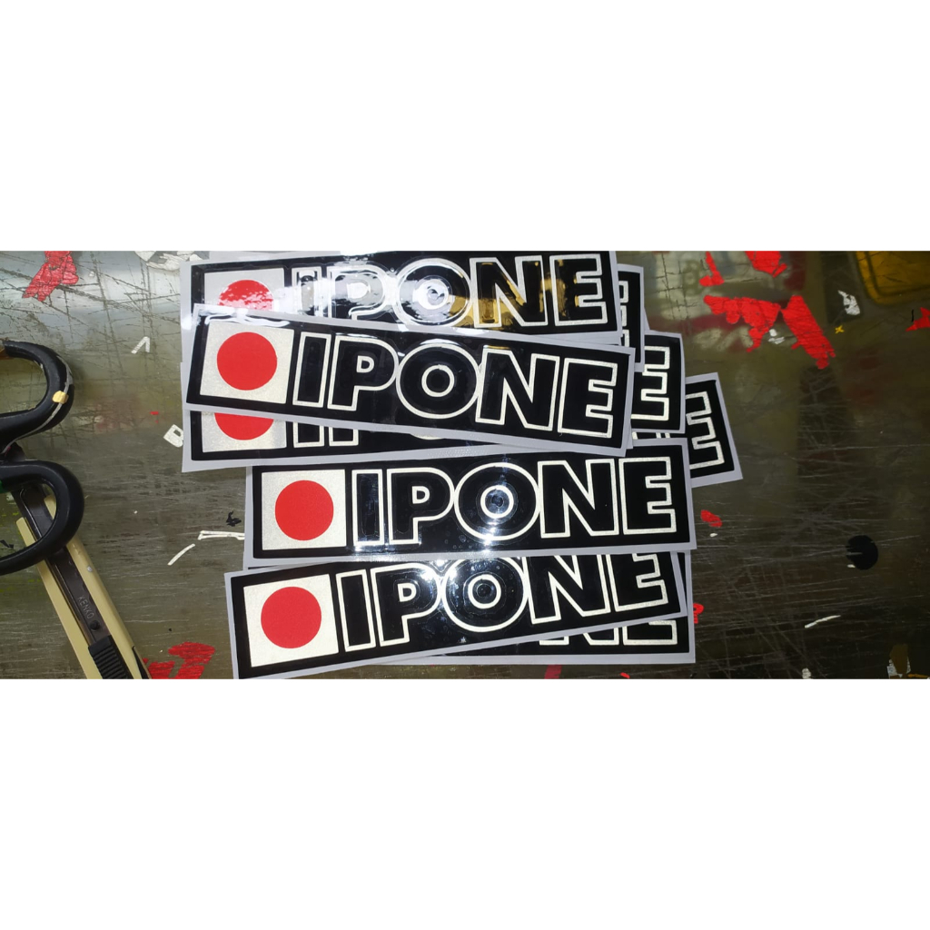 Jual Stiker IPONE Stiker Oli Motor Cutting Stiker Stiker Custom Stiker ...