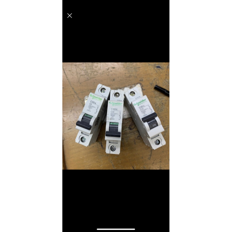 Jual MCB schnaider C60N 1P 6A 10A 16A 20A 25A | Shopee Indonesia