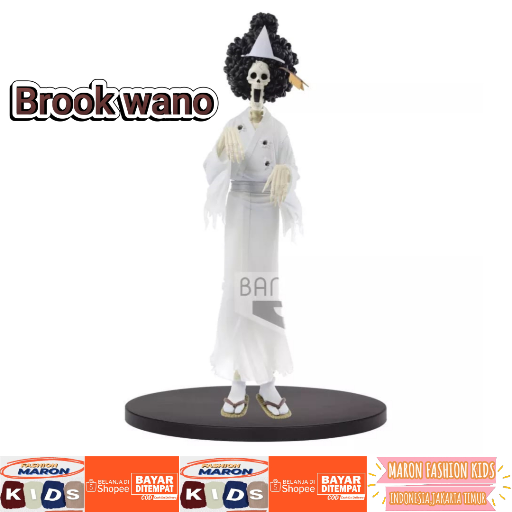 Jual ACTION FIGURE ONE PIECE BROOK WANO COUNTRY THE GRANDLINE MEN DFX ...